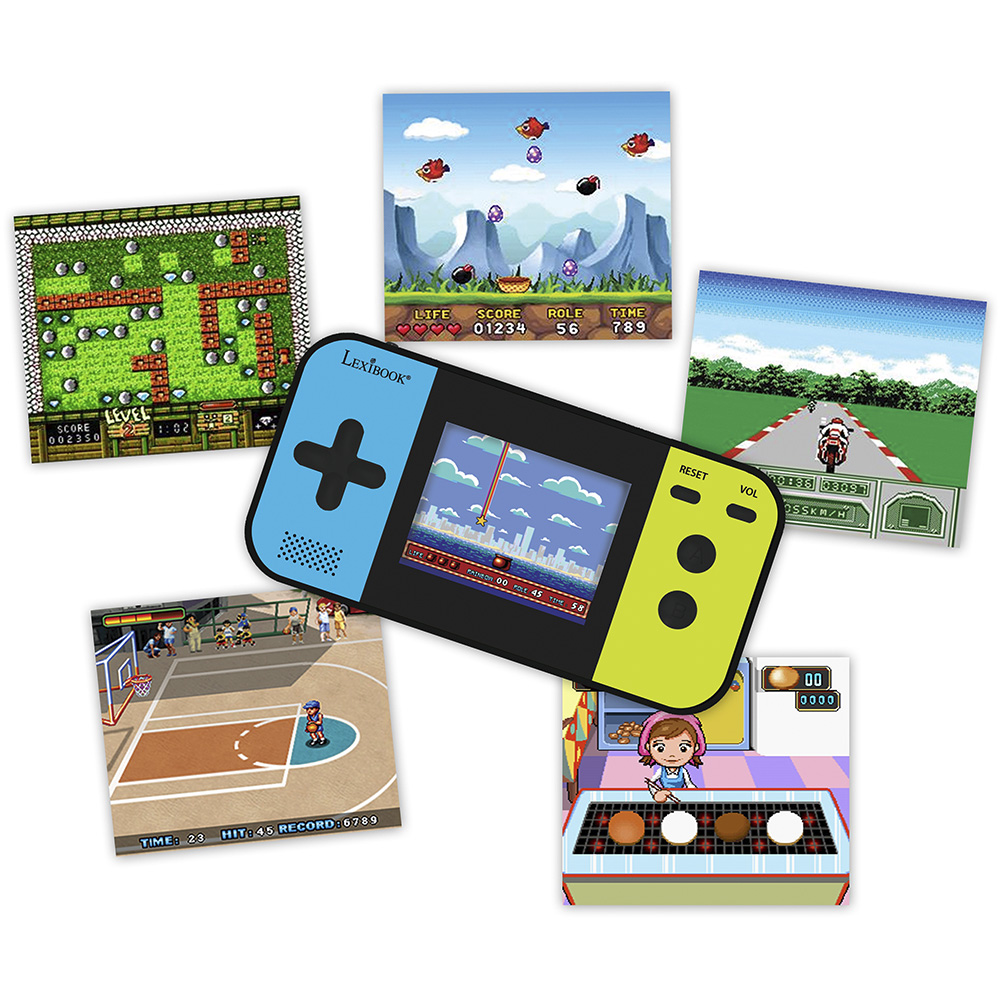 Lexibook JL2377 Handheld Console Compact Cyber Arcade 250 Games ...