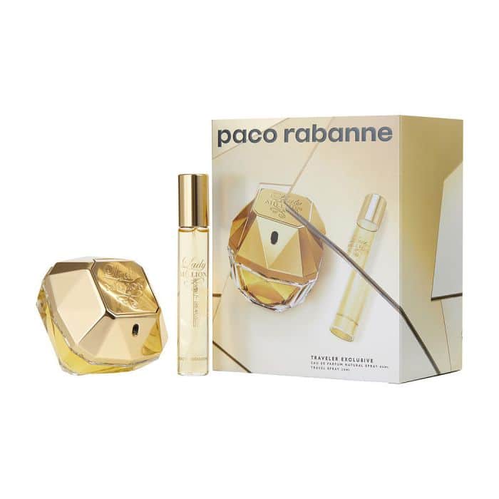 Paco Rabanne Lady Million Gift Set 80ml EDP + 20ml EDP - Express1WorldUK